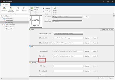 Design Test Document And Deploy Simulink Blockset Using Blockset Designer Matlab And Simulink