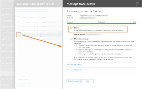 How To Check If Emails Are Correctly Routed Through The CodeTwo Service In Microsoft 365
