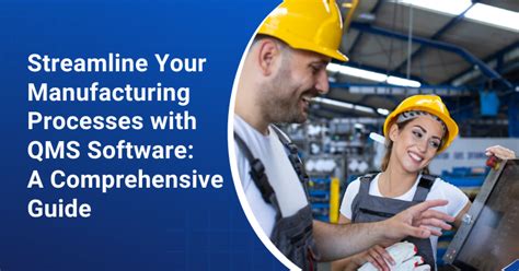 Streamline Manufacturing Quality Control With Qms Software Total Lean Management