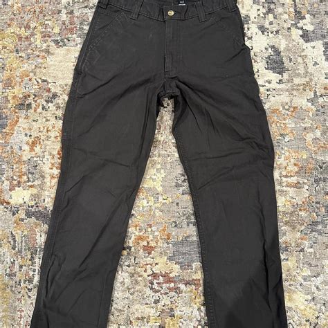 Brown Carhartt Pants Depop