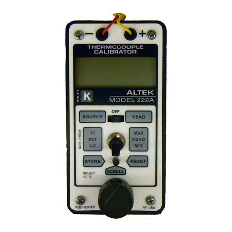 ALTEK 222A QUICK START MANUAL Pdf Download ManualsLib