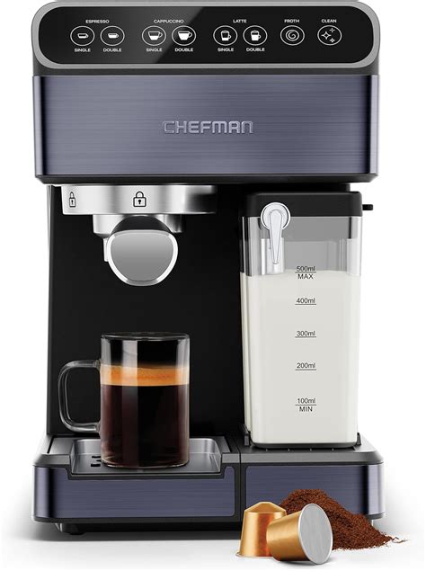 Chefman Barista Pro Plus Máquina Espresso Mx Hogar Y Cocina