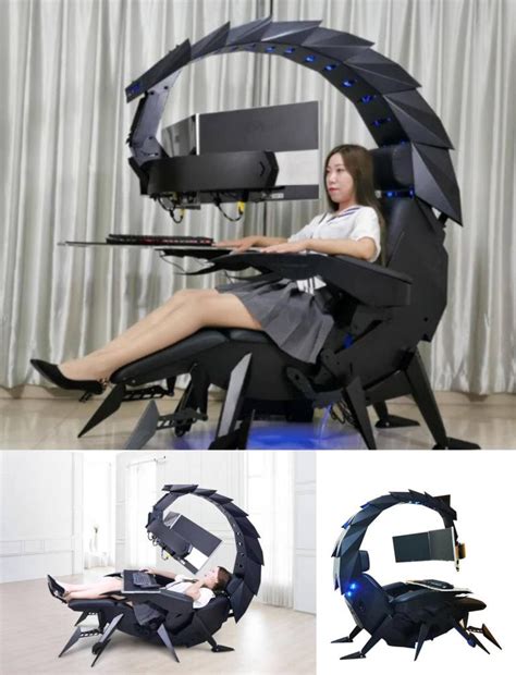 Scorpion Gaming Chair  Interior Interractive
