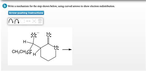 Solved B Write A Mechanism For The Step Shown Below Using Chegg Com
