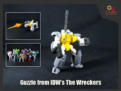 Guzzle From Transformers Comics The Wreckers 3d Model