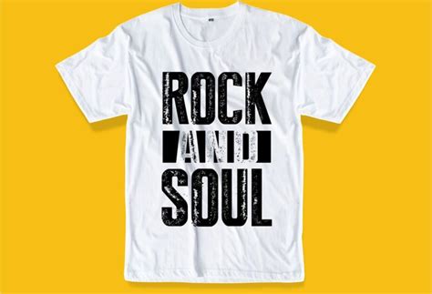 Rock And Roll Music Quotes Svg T Shirt Design Graphic Vector