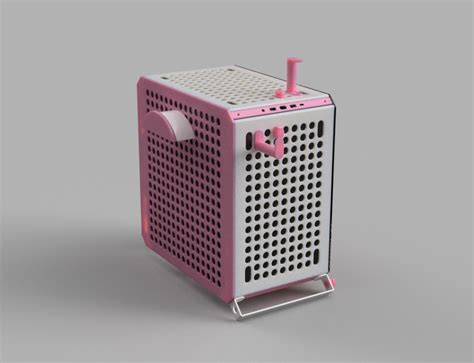 Qube 500 Pc Case Headphone Hook By Laura1207 Download Free Stl Model