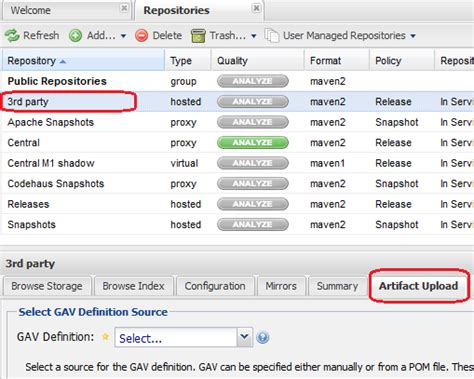 7 5 Maven Repository Management Using NEXUS TERASOLUNA Server