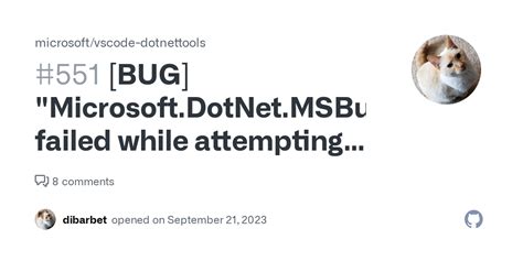 Bug Microsoftdotnetmsbuildworkloadsdkresolver Failed While