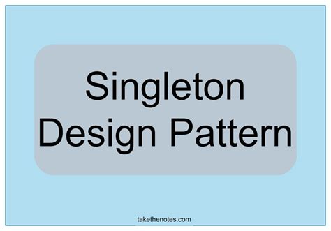 Manjit Singh Duhan On Linkedin Singleton Design Pattern