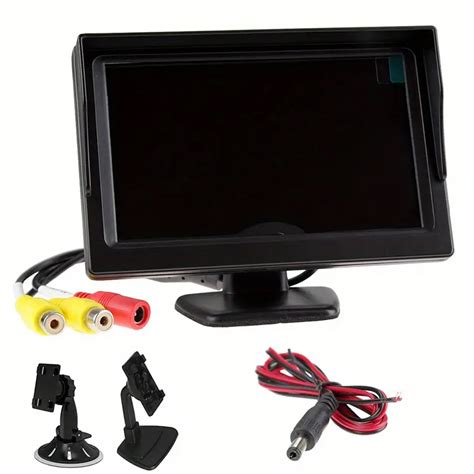 Color Tft Lcd Display Backup Camera Monitor Rear View Temu