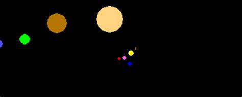 Objektorientierter Einstieg In Pygame Planetensimulation Oer Informatik