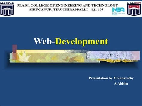 Web Development Pptpptx