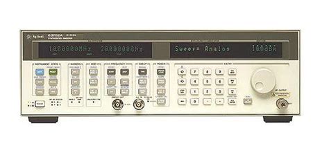 Analog Synthesized Rf Sweep Generator Keysight Agilent 83751a Sweeper