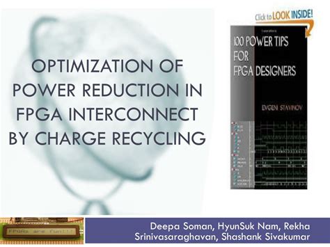 Ppt Optimization Of Power Reduction In Fpga Interconnect By Charge Recycling Powerpoint