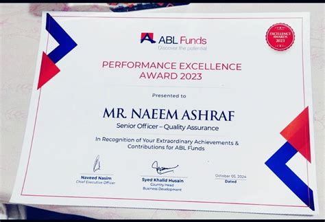 Performanceaward Teamwork Excellence Careerachievement Naeem