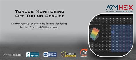 Torque Monitoring Off File And Disable Online Tuning Service Armhex