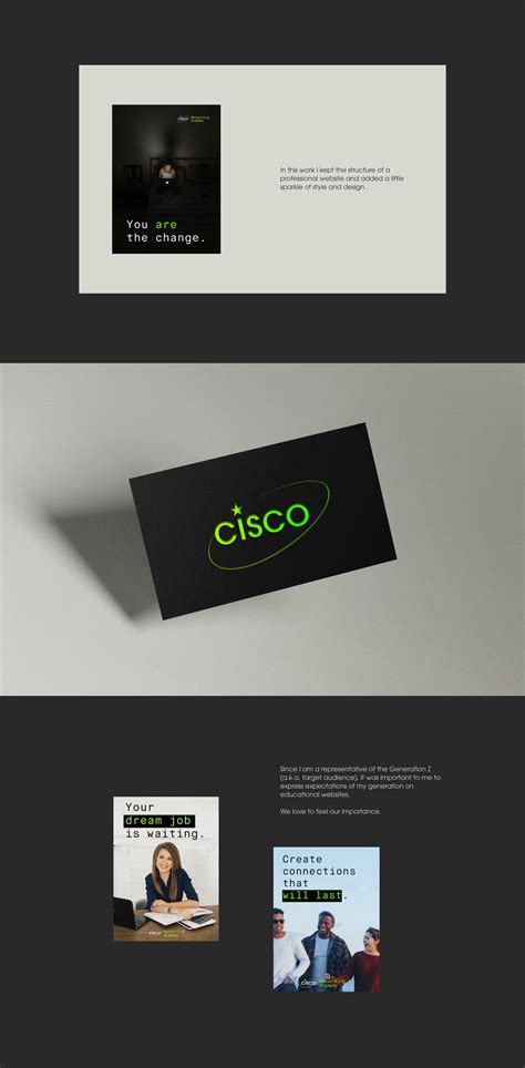 Cisco Networking Academy Behance
