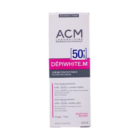 Acm Depiwhite M Protector Solar Crema Spf50 40ml Depiwhite M Crema Spf50 40ml