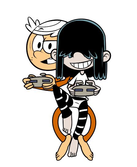 Lincoln And Lucy Playing Video Game Render By Nemotrex On Deviantart
