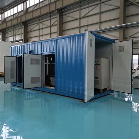 Container Type Pem Pure Water Electrolysis H2 Production Generation