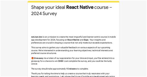 Hey Notjust Developers I Need Your Help 🙏 🎁 Share Your Thoughts In A