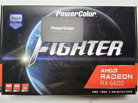 PowerColor RX 6600 8GB GDDR6 ของใหม่ประกัน 3ปี ราคาถูก - Overclockzone ...