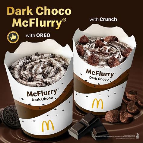 Yuk Coba Kelezatan Dark Choco Mcflurry Pecinta Cokelat Merapat Yuk