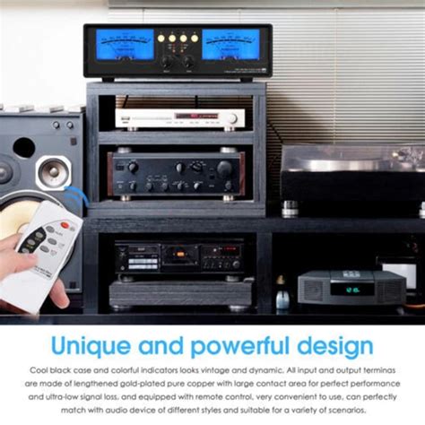 Analog Vu Meter Sound Level Indicator For Preamps And Power Amplifiers