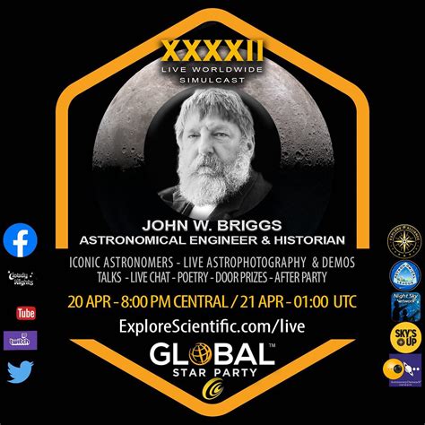 The 42nd Global Star Party Begins Explore Scientific