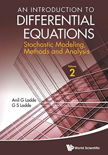 An Introduction To Differential Equations Stochastic Modeling Methods