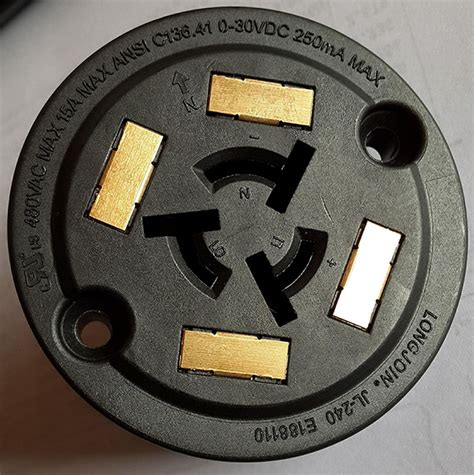 Jl 240 Series Nema 7 Pin Twist Lock Photocell Receptacle Realshine Lighting