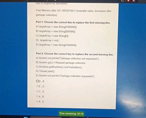 Free Memory After Gc 65432100 Example Value Studyx