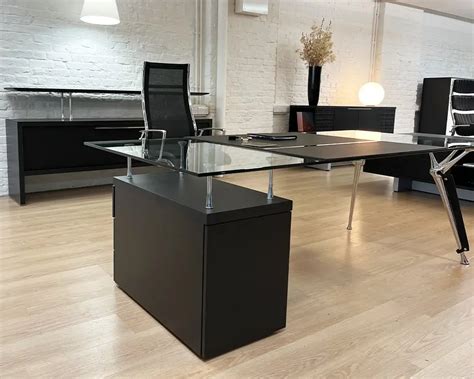 The Best Large Luxury Glass Executive Desks With Drawers
