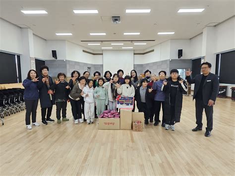 장수군노인장애인복지관 장계초등학교 학생들과 어르신들이 함께한 따뜻한 나눔의 시간 11월 27일수