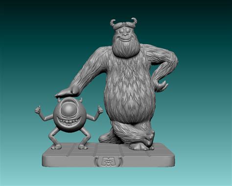 Monsters Inc Pompoen Stencil Sully 3 Sully Face Svg Bundle Svg For