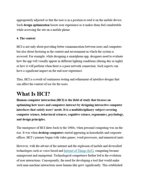 Hci Important Pdf Human Computer Interaction Augmented Reality