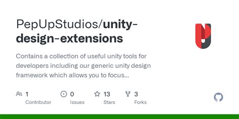 GitHub PepUpStudios Unity Design Extensions Contains A Collection Of Useful Unity Tools For