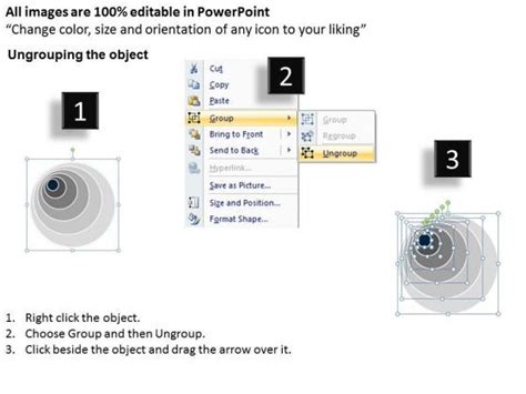 Concentric Process Diagram Ppt Business Plan Template PowerPoint Templates