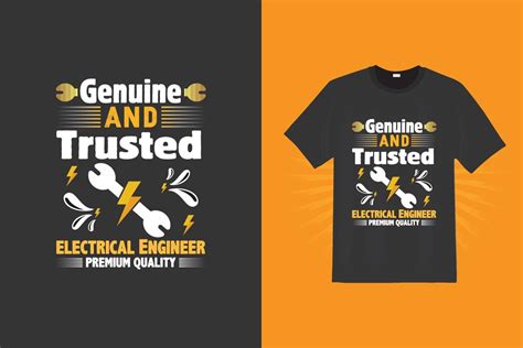 Trusted Electronics T Shirt Design 13280504 Vector Art At Vecteezy