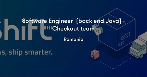 Software Engineer Back End Java Checkout Team Nshift Jobylon