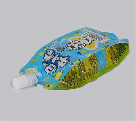 스탠드 업 스파우트 파우치 포장 디저트 소스