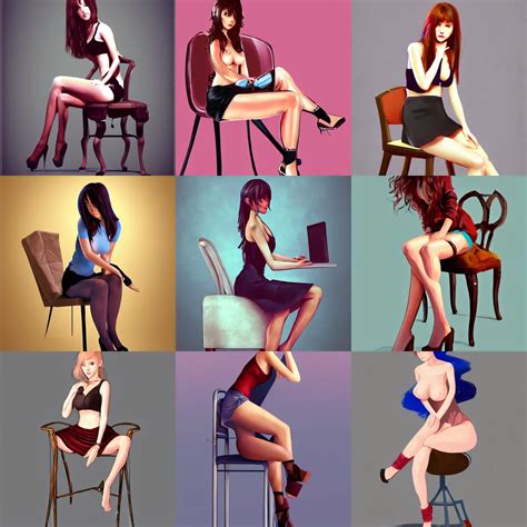 Sexy Sitting Poses On Chair