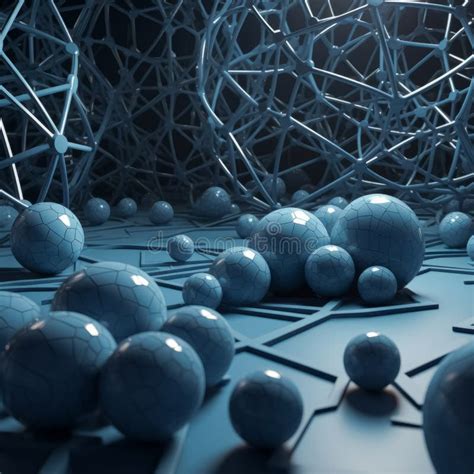 Abstract 3d Geometric Shapes Background Trendy Dynamic Volumetric Design Generative Ai Stock