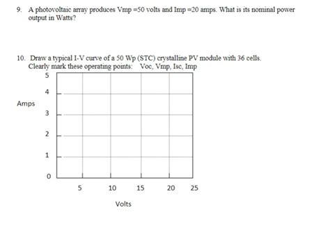 Solved A Photovoltaic Array Produces Vmp Volts And Chegg