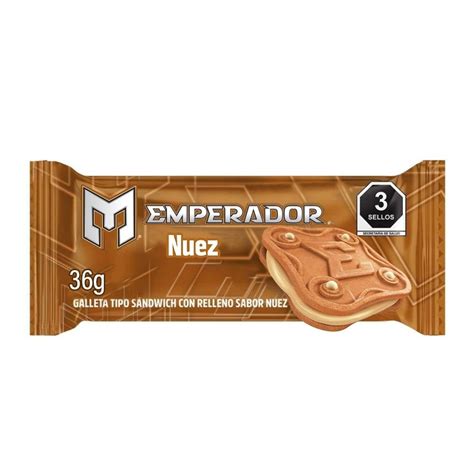 Galletas Gamesa Emperador Sabor Nuez De 36 G Walmart