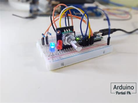 Фото к уроку подключаем энкодер вращения KY-040 к Arduino.