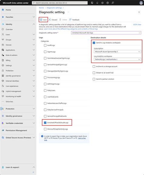 cara menggunakan log microsoft 365 yang diperkaya global secure access microsoft learn