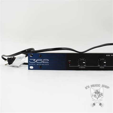 Used Bbe 362 Sonic Maximizer Reverb
