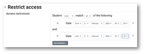 help กำหนดเงื่อนไขในการเข้าถึงเนื้อหา restrict access